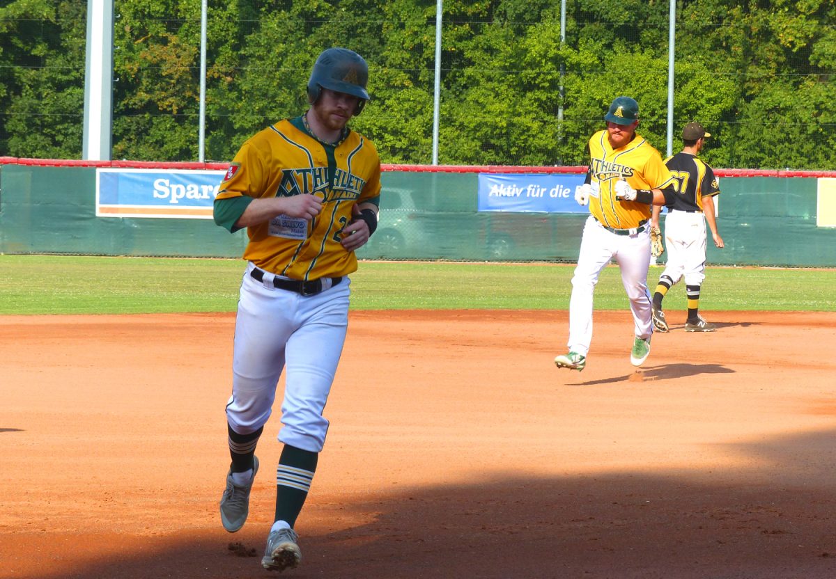 Gallagher, Blanke, Fitzgerald – und Otto – Mainz Athletics